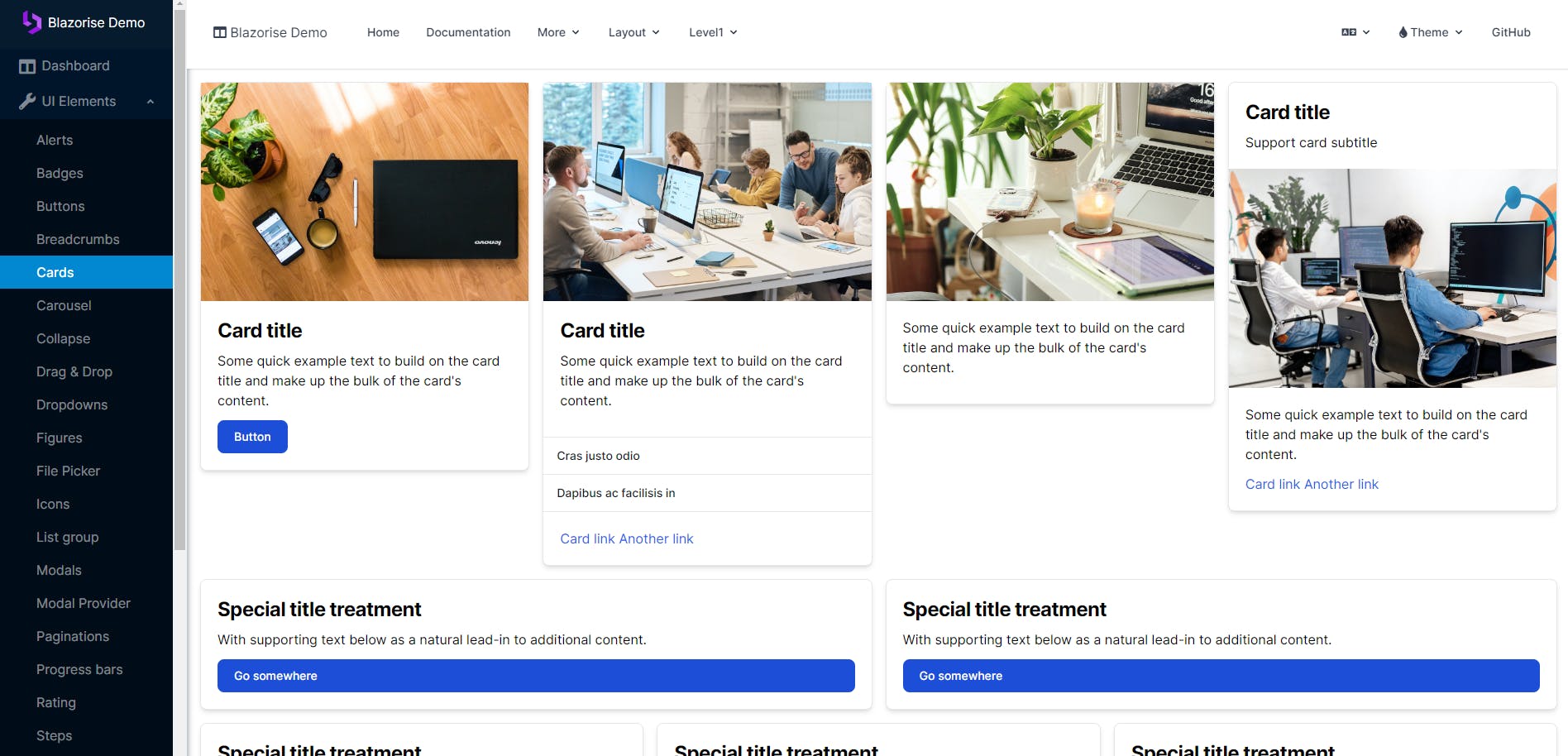 Blazorise - The modern UI components for Blazor
