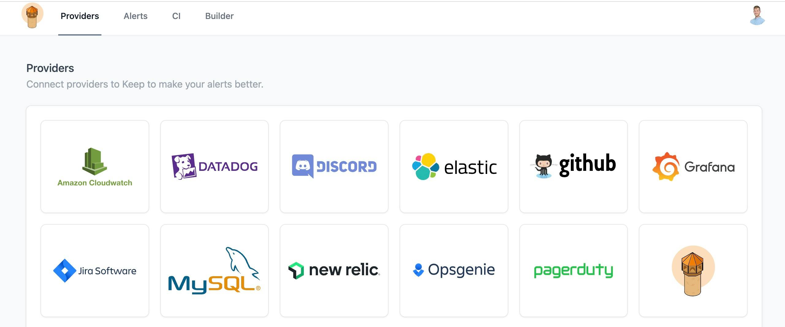 Keep - Open source alerts management platform