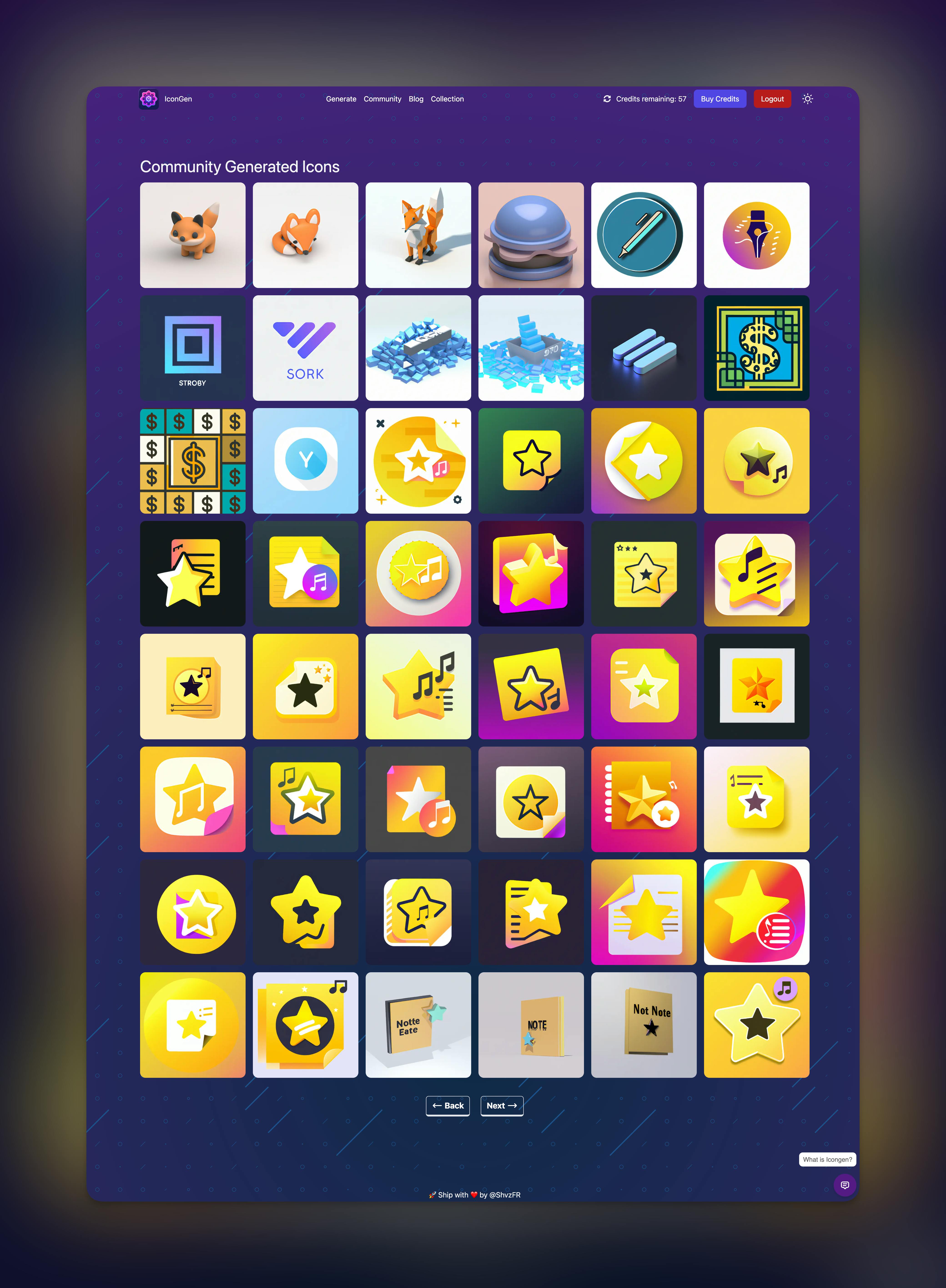 Icongen.io - Generate your own icon easily!