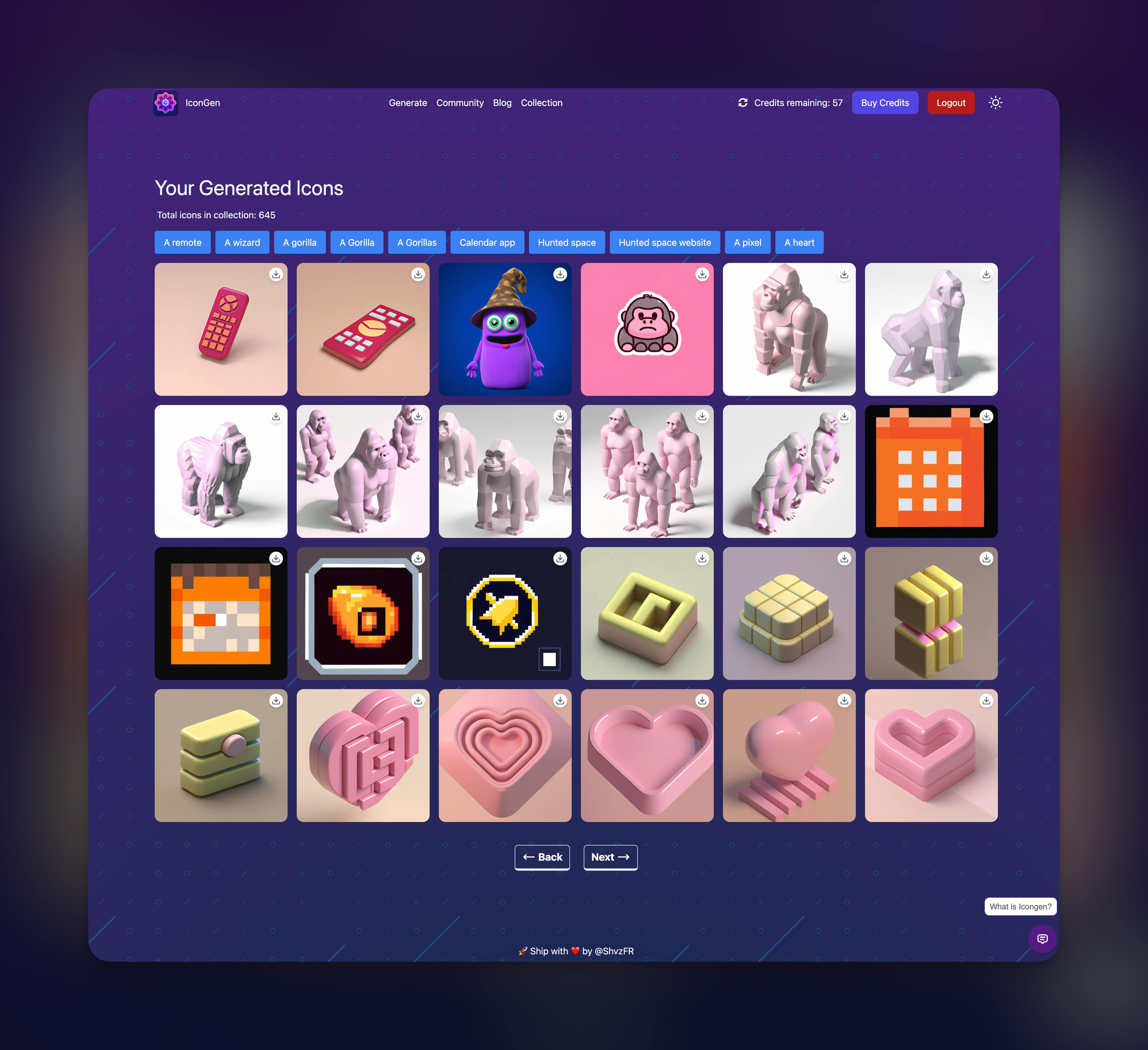 Icongen.io - Generate your own icon easily!