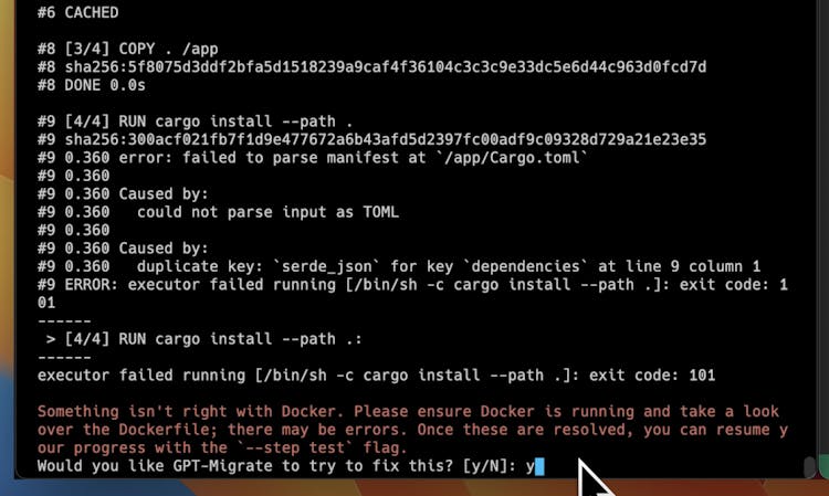 GPT-Migrate - Migrate your codebase from one language or framework to ... GPT-Migrate - Migrate your codebase from one language or framework to ...
