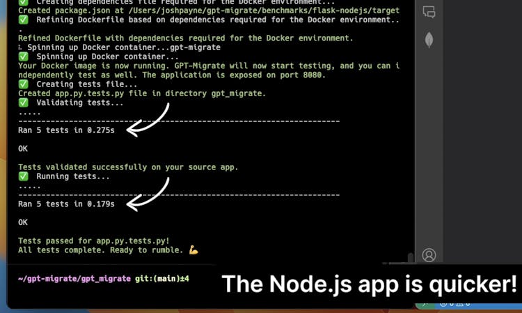 GPT-Migrate - Migrate your codebase from one language or framework to ... GPT-Migrate - Migrate your codebase from one language or framework to ...
