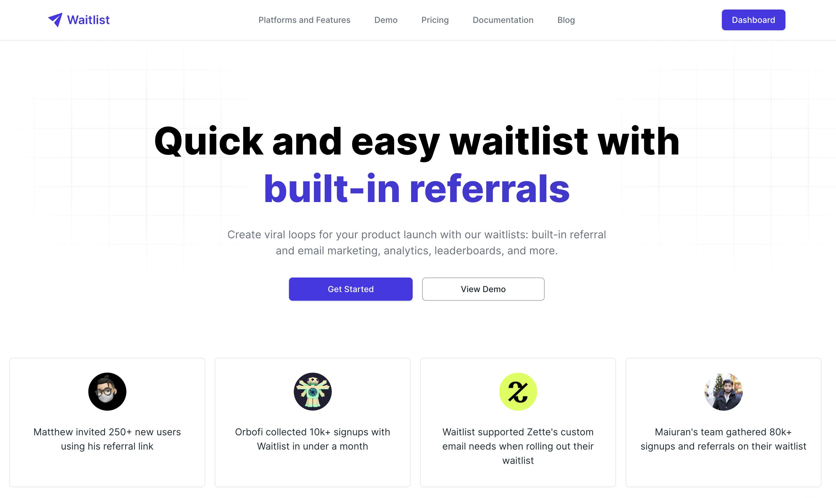 Waitlist - Build a pre-launch waitlist with built-in referrals in less ...