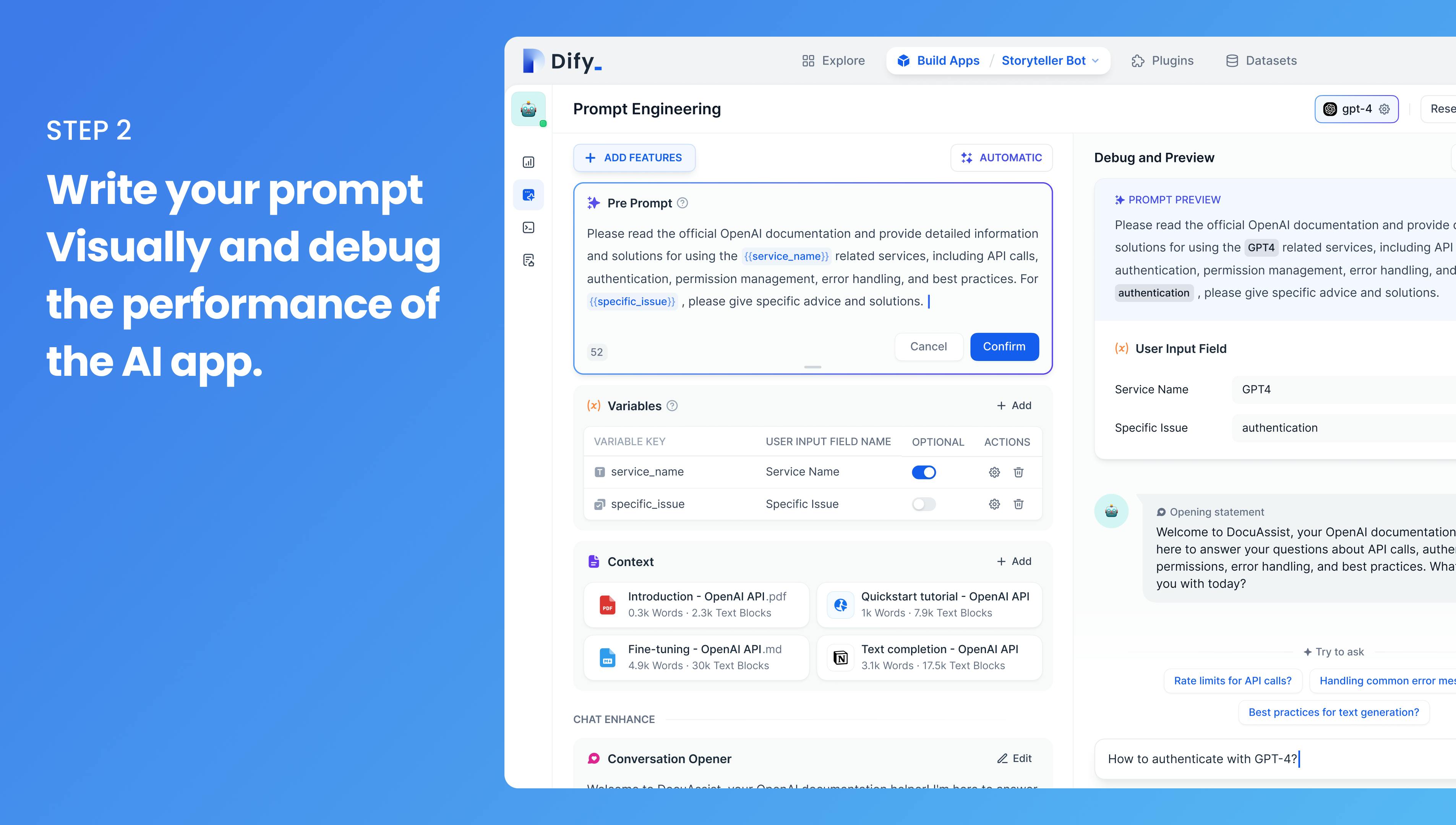 Dify.AI - Open-source platform for LLMOps, define your AI-native apps