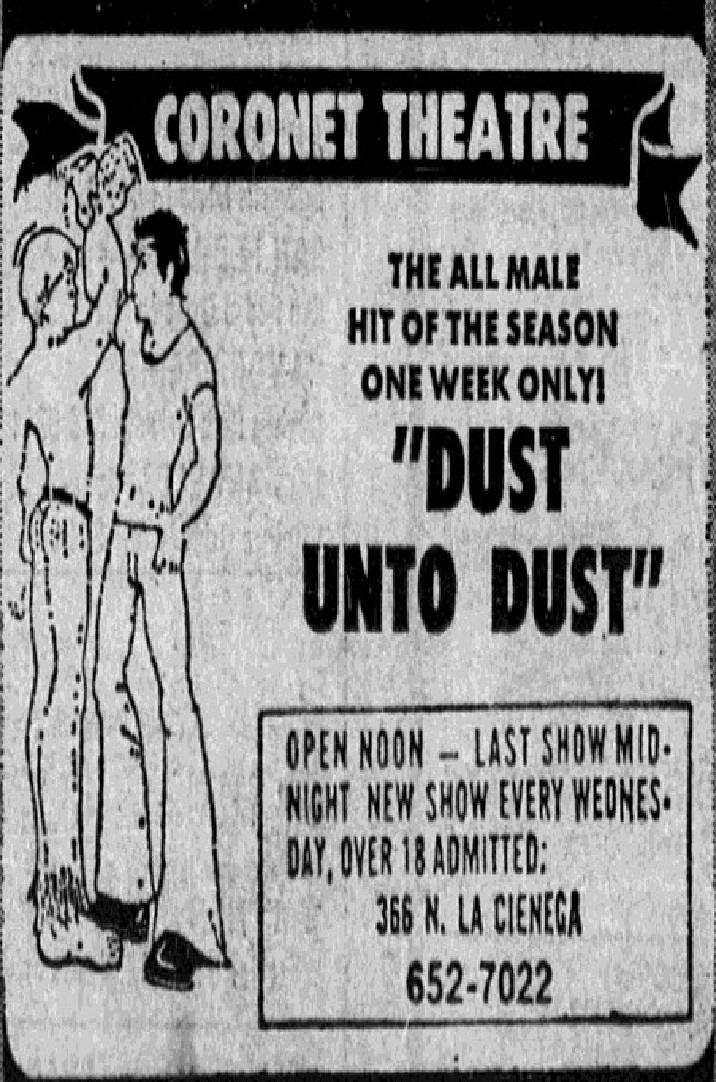 Dust Unto Dust | Cultpix