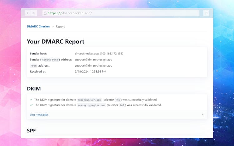 DMARC Checker - Check if your emails are DMARC, DKIM, and SPF compliant DMARC Checker - Check if your emails are DMARC, DKIM, and SPF compliant