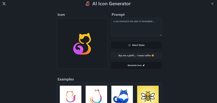 AI Icon Generator - Easy to use AI icon generator. Effortlessly ...
