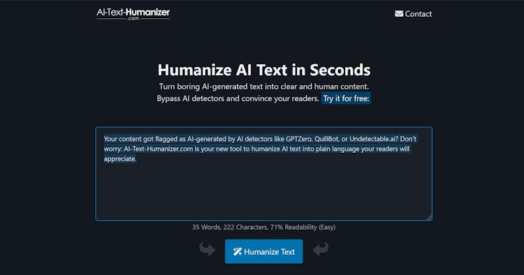 AI-Text-Humanizer - Transform dull AI-generated text into easy-to-read ... AI-Text-Humanizer - Transform dull AI-generated text into easy-to-read ...
