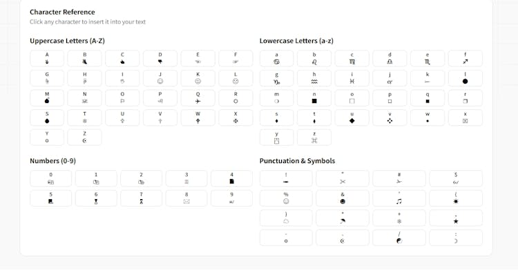 Wingdings Translator - Free online wingdings converter tool