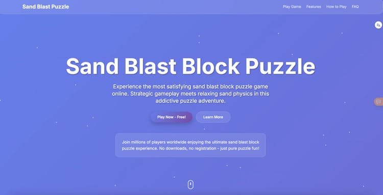 Sand Blast Block Puzzle - Experience the Ultimate Sand Blast Block ...