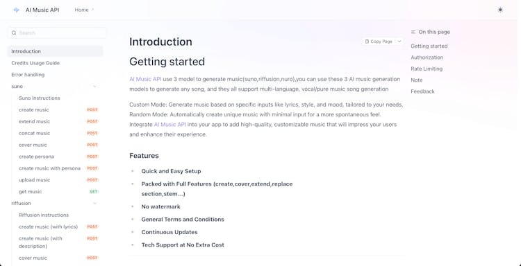 AI Music API - High-quality AI music generation API for developers ...