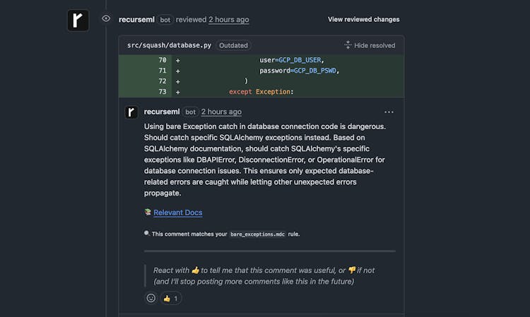 Recurse ML - Find bugs in AI Generated Code