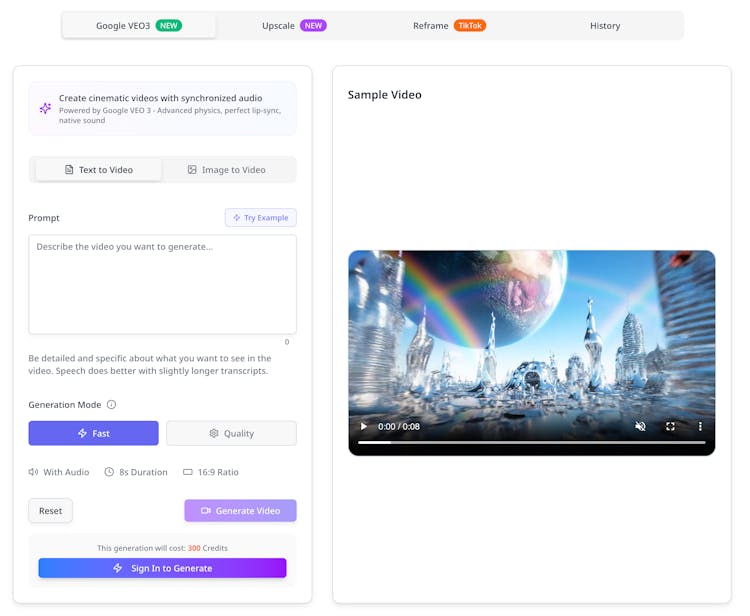Plexigen AI - AI Video Generator with Audio & Effects - Generate Stunning AI Videos with Audio ...