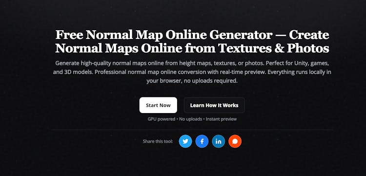 Normal Map Online - Free Normal Map Online Generator