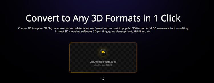 3D Converter - Perfectly convert between major 3D formats from 3D model ...