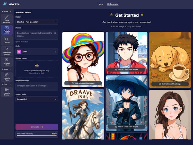 AI Anime - AI Anime Generator