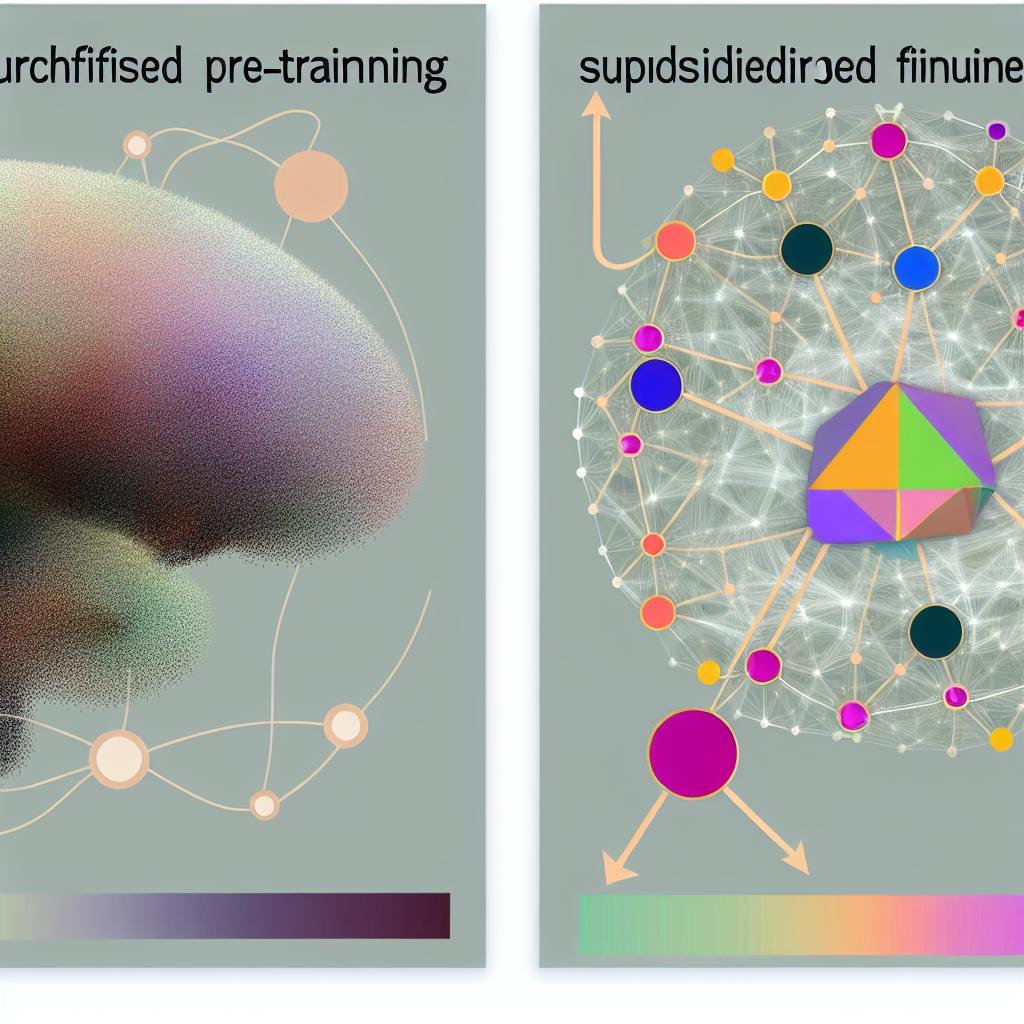 Unsupervised Pre-training vs. Supervised Fine-tuning for LLMs