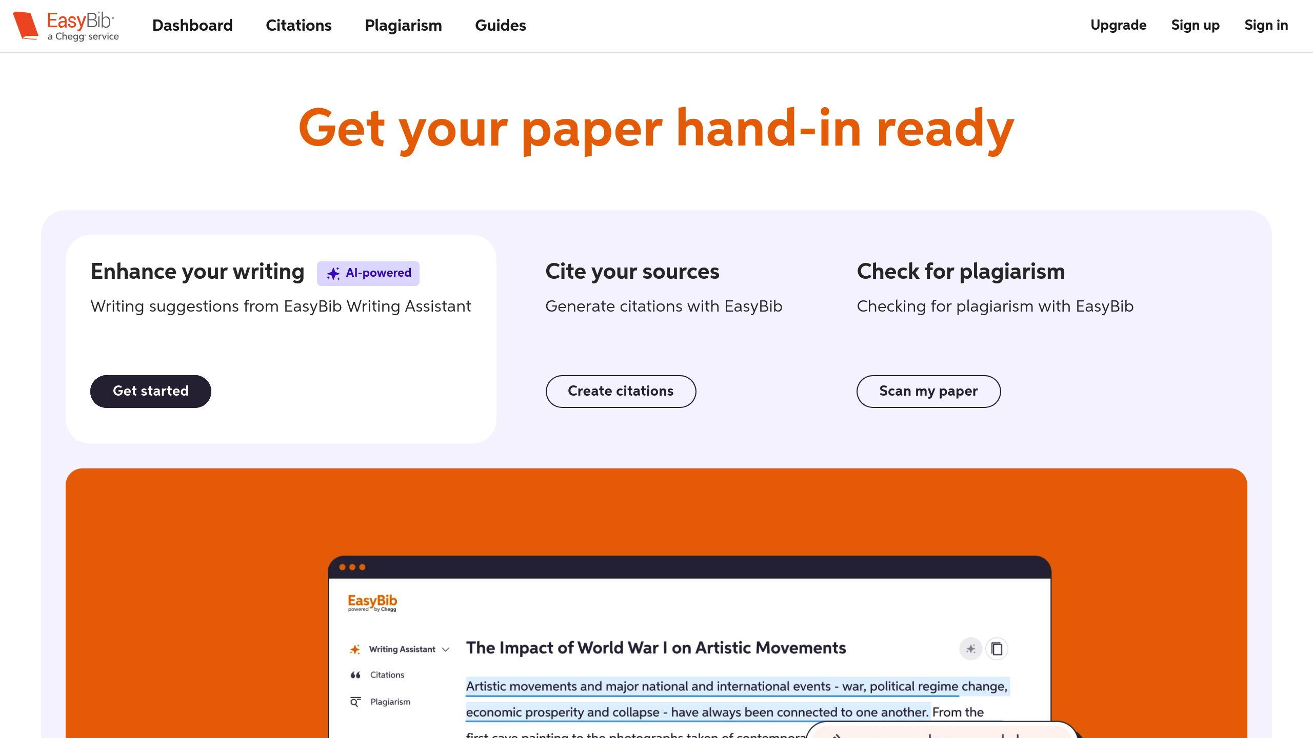Citations easybib store