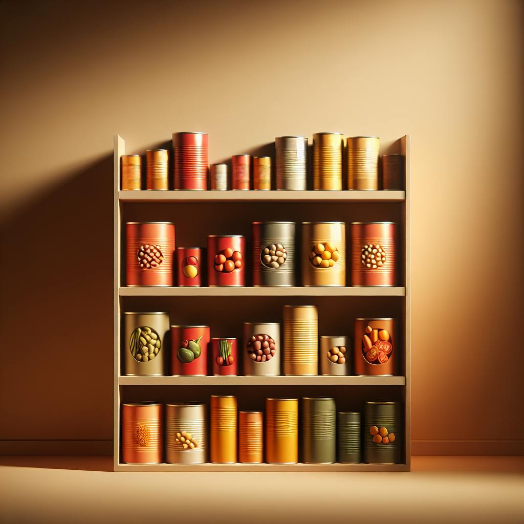 Canned Food Emergency Kit Essentials for Preppers