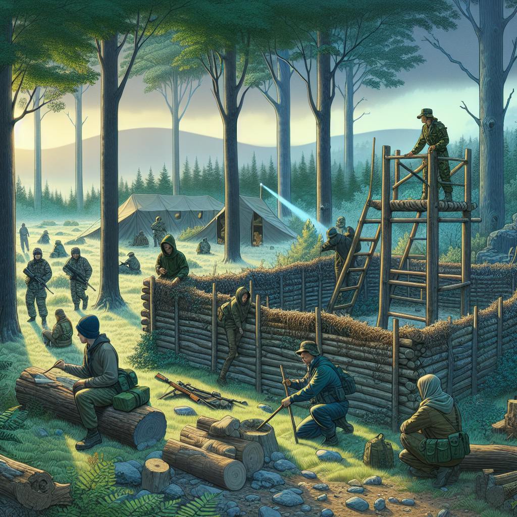 SHTF Camp Setup: Safety and Security Tips