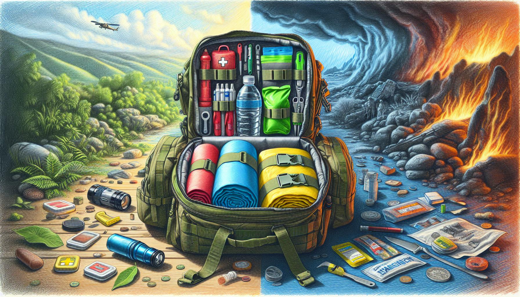 Go Bag Kit Checklist for Natural Disaster Prep