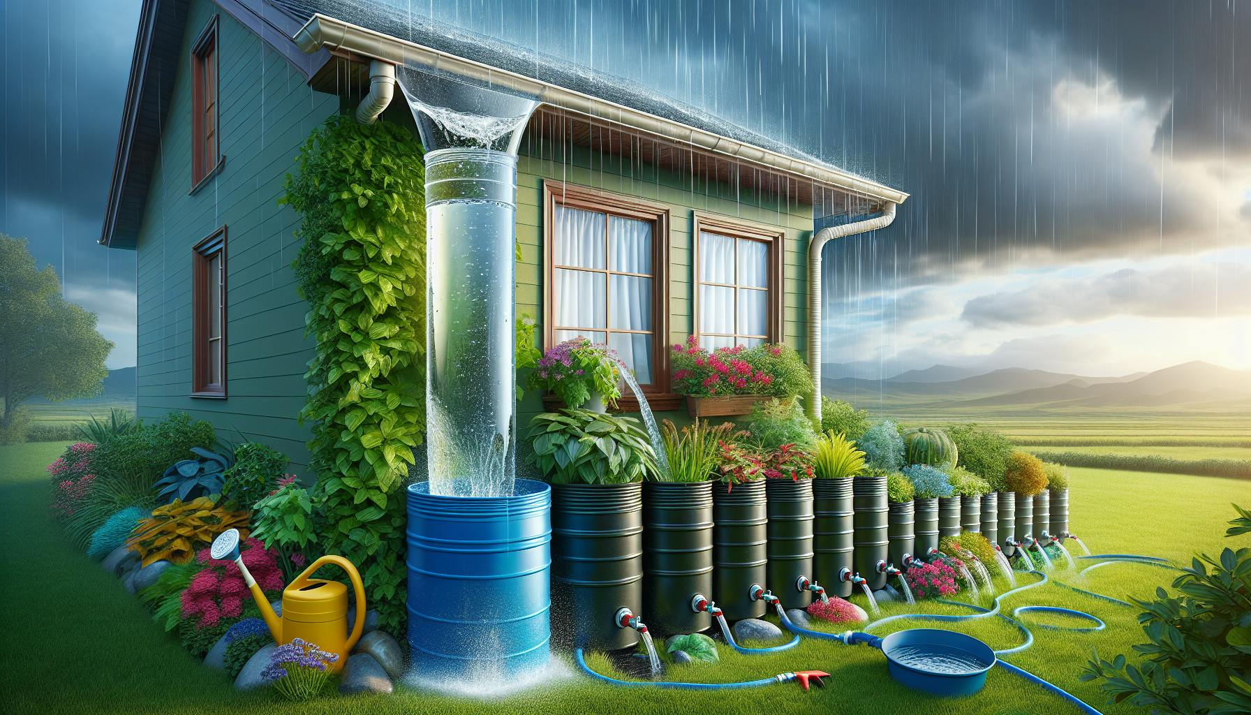 Downspout Diverter: Rainwater Harvesting Made Easy