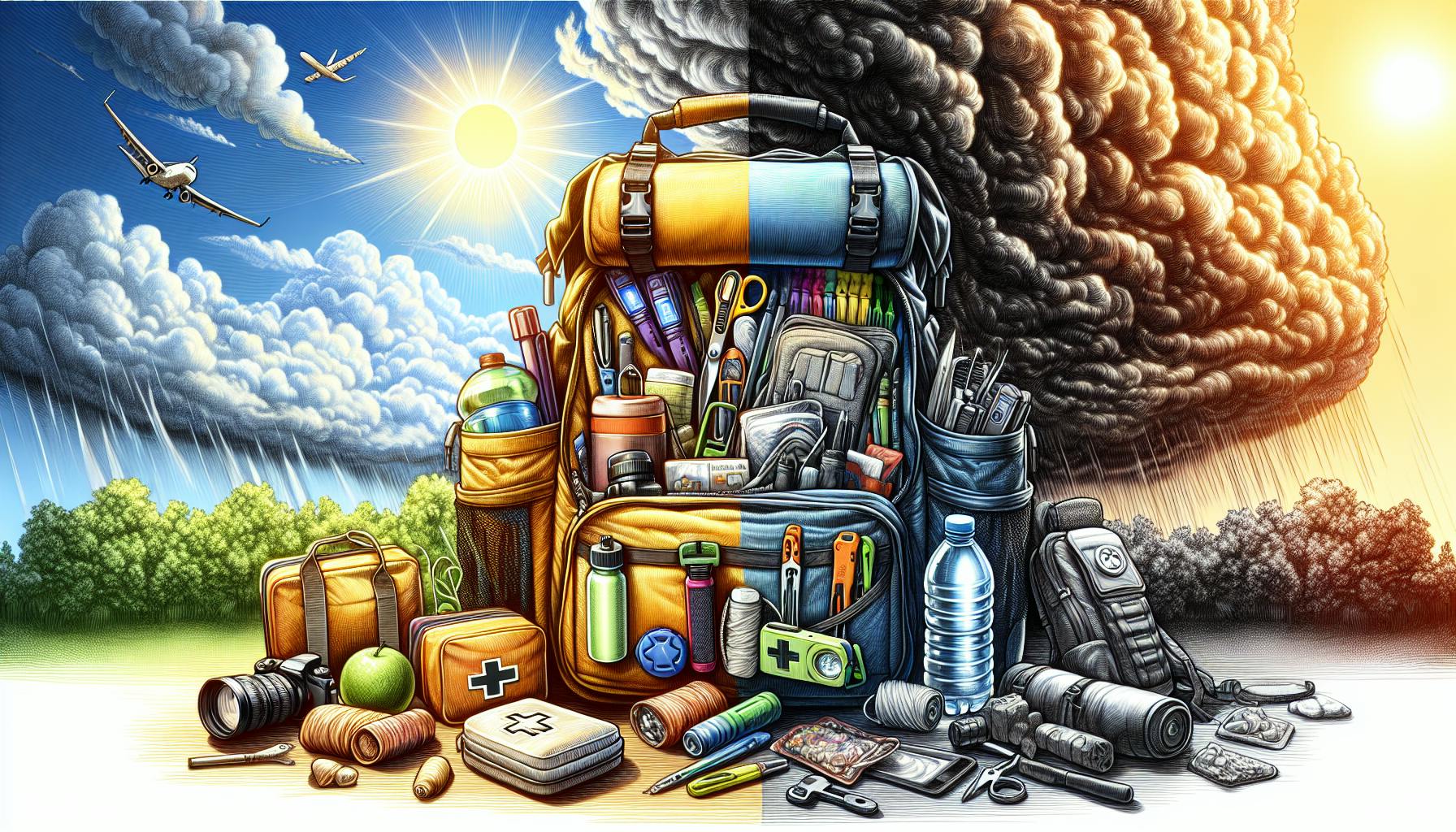 Emergency Survival Pack Essentials for Unpredictable Weather