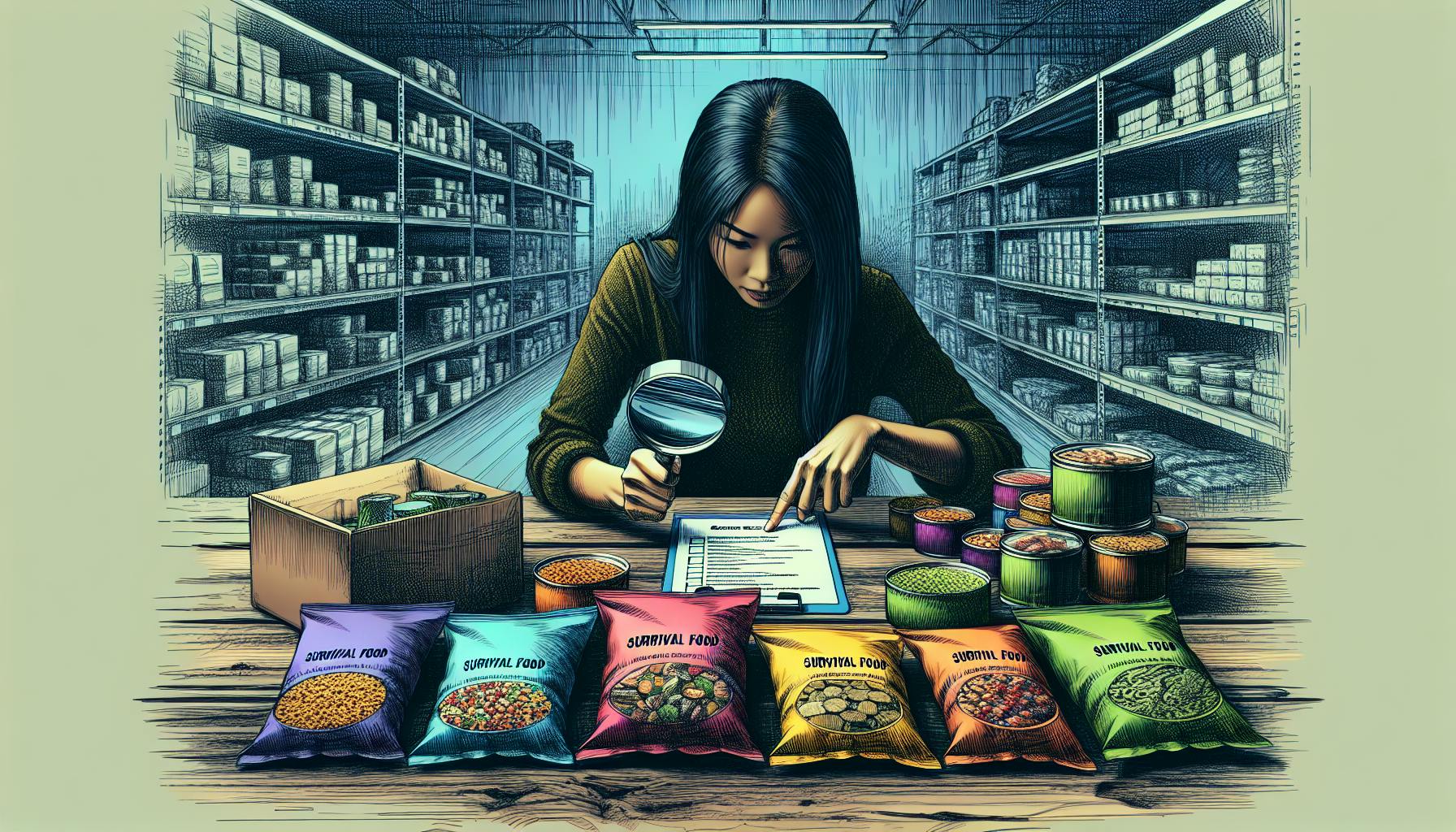 Choosing Survival Food Packs
