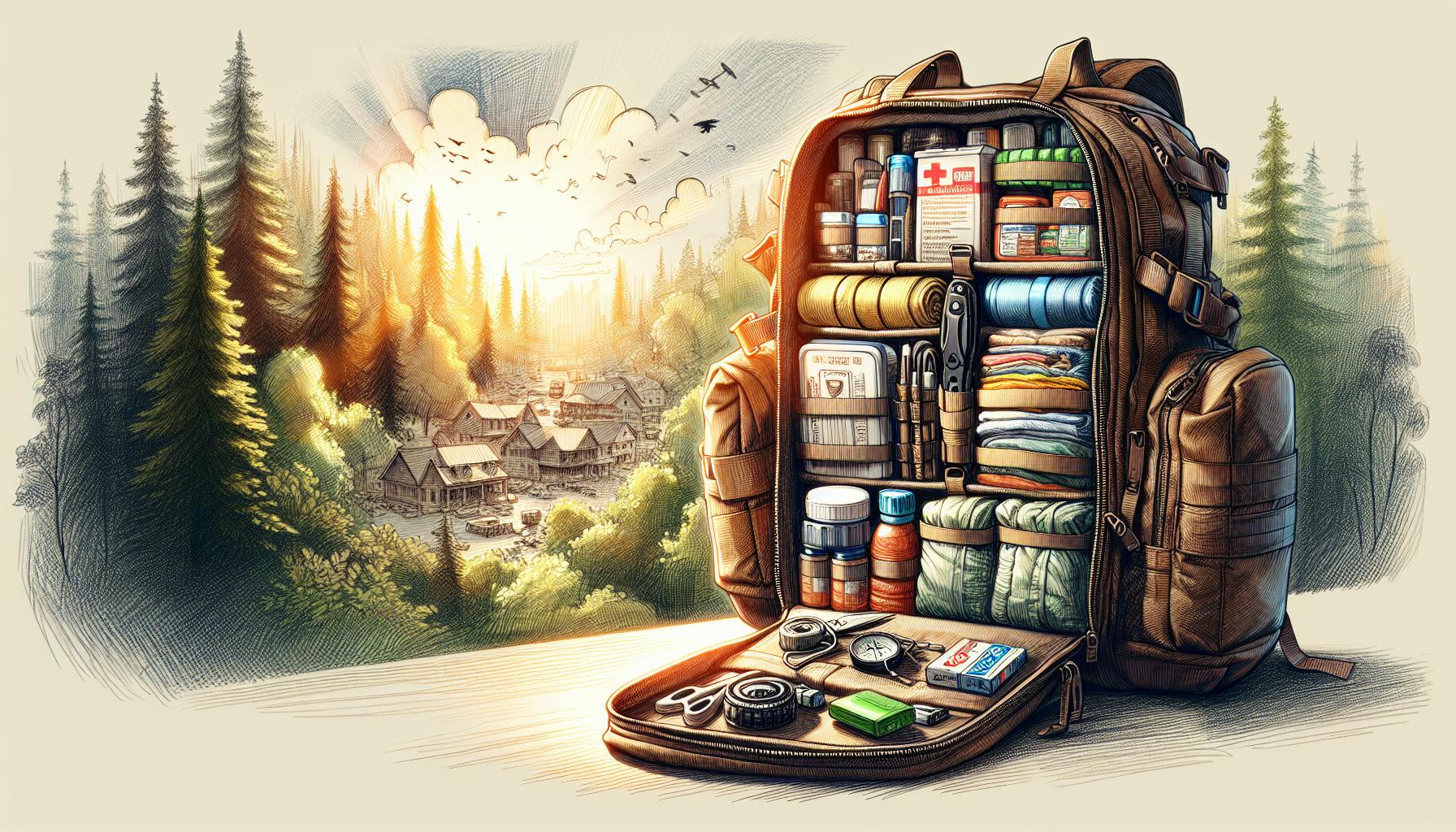 72 Hour Bug Out Bag Essentials