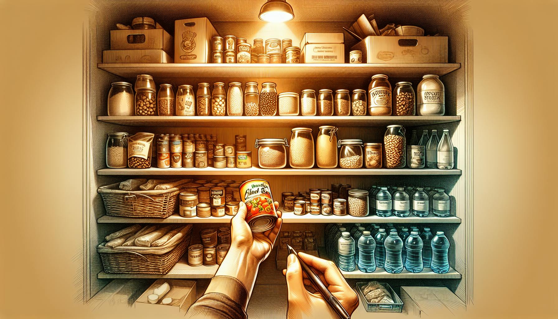 SHTF Food Essentials: Building Your Pantry