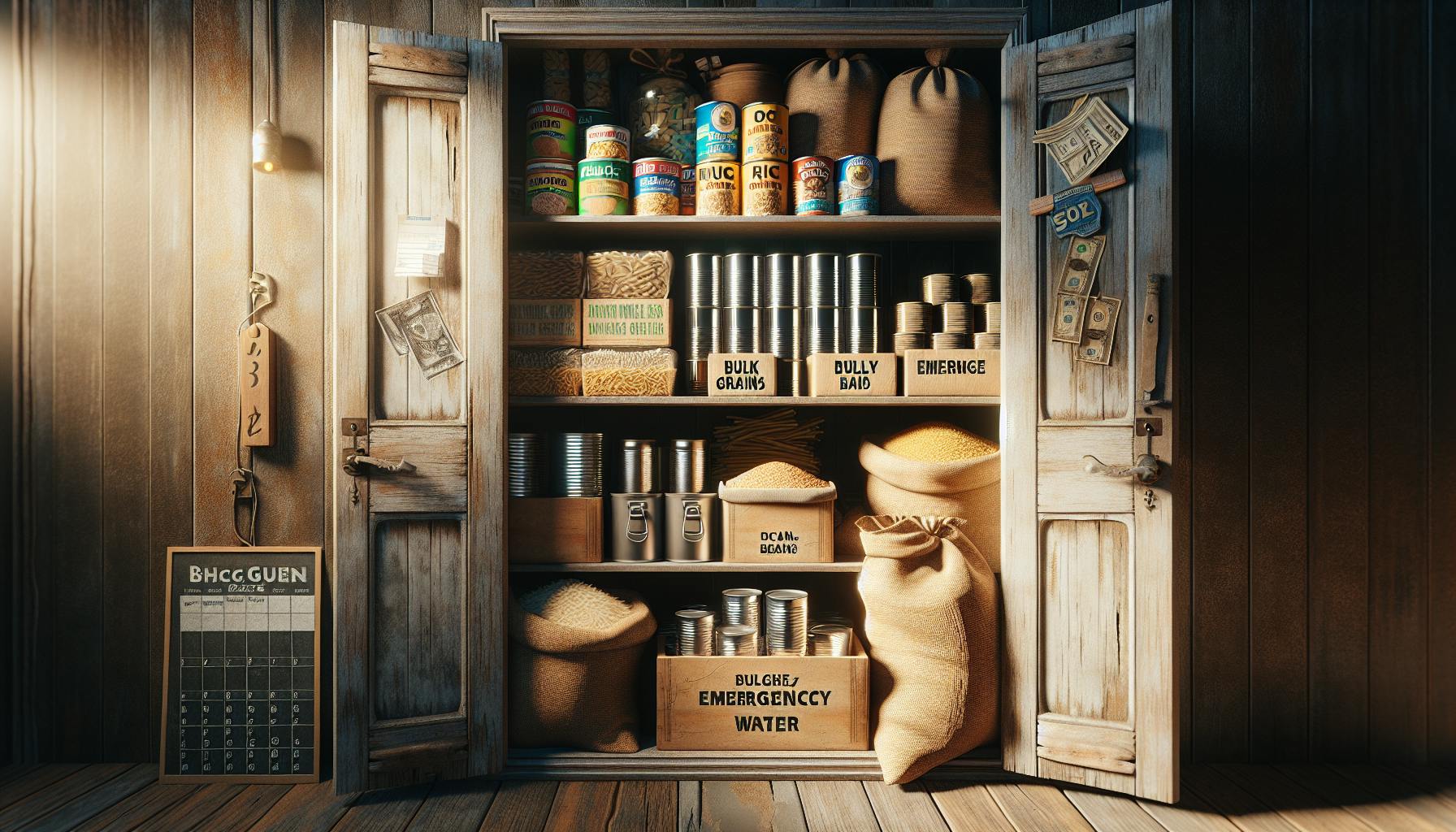 Doomsday Prep Food on a Budget