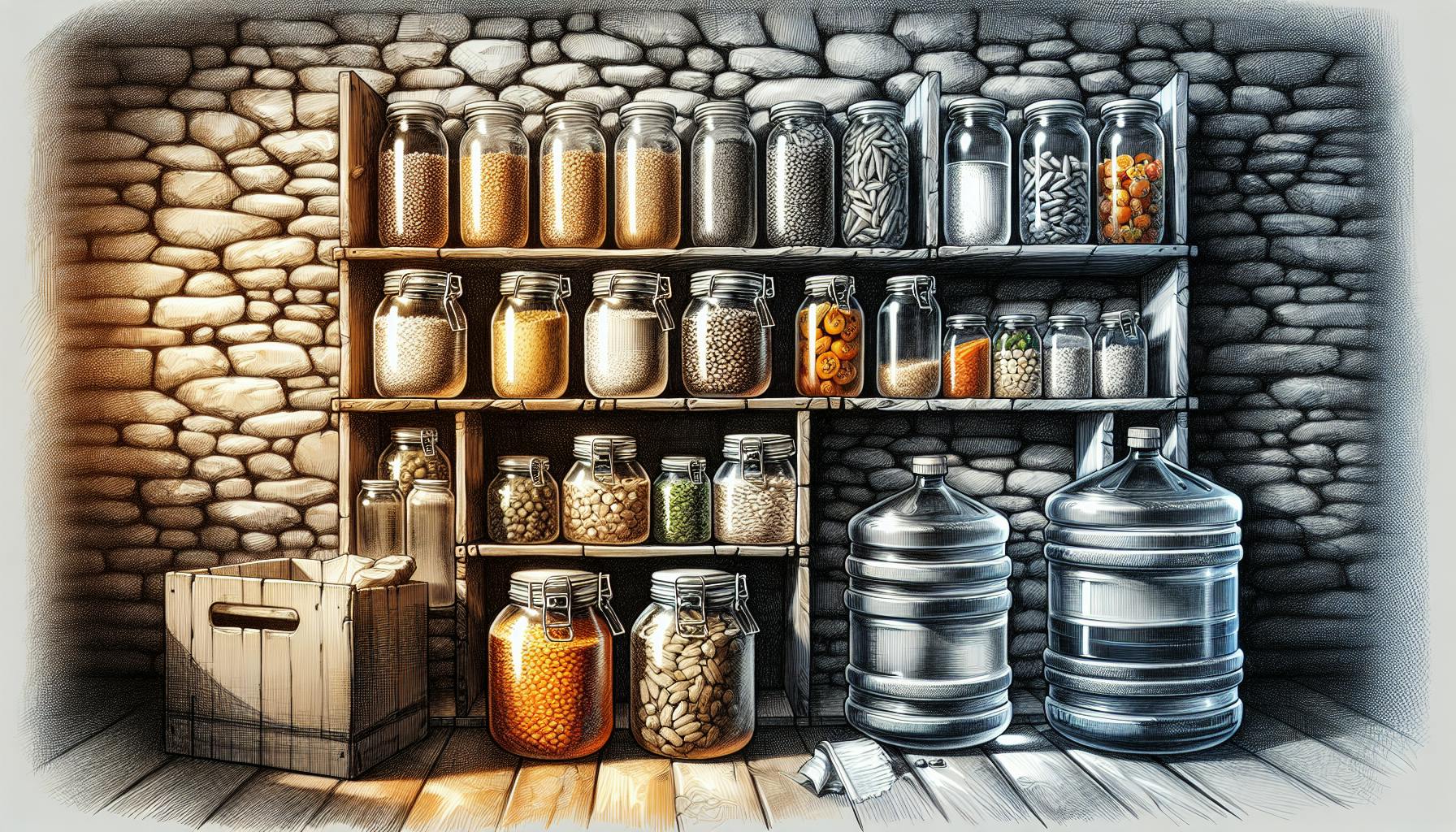 SHTF Food Storage Essentials